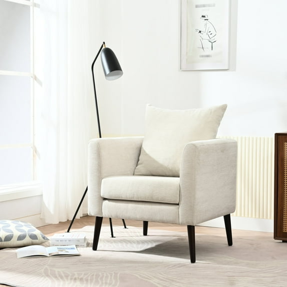 Chenille Accent Chair for Multiple Rooms | Ergonomic Design for Full ...