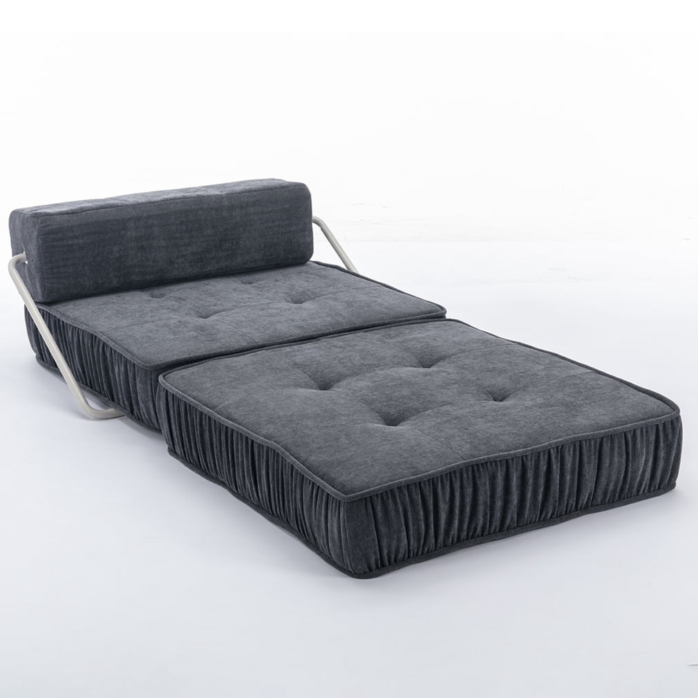 Chenille Convertible Modular Sectional Sofa with 2 Cushions+1 Pillow ...