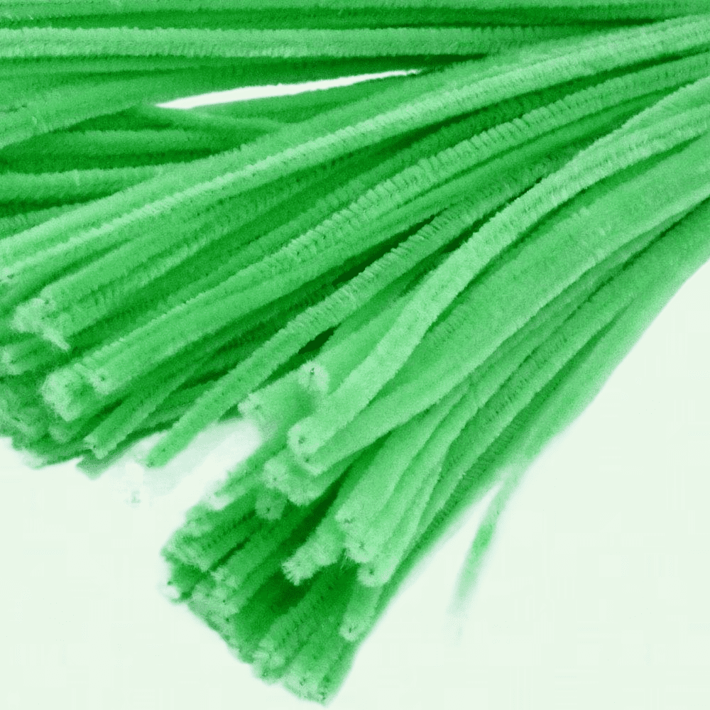 Chenille Craft Pipe Cleaners, 12-inch (30-cm) Length, Pack of 50, Olive ...