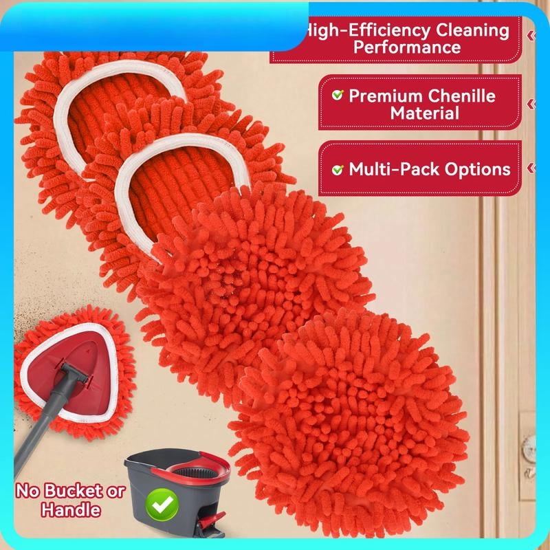 Chenille Duster Replacement Heads for O-Cedar 2025 Unique Design Heads ...