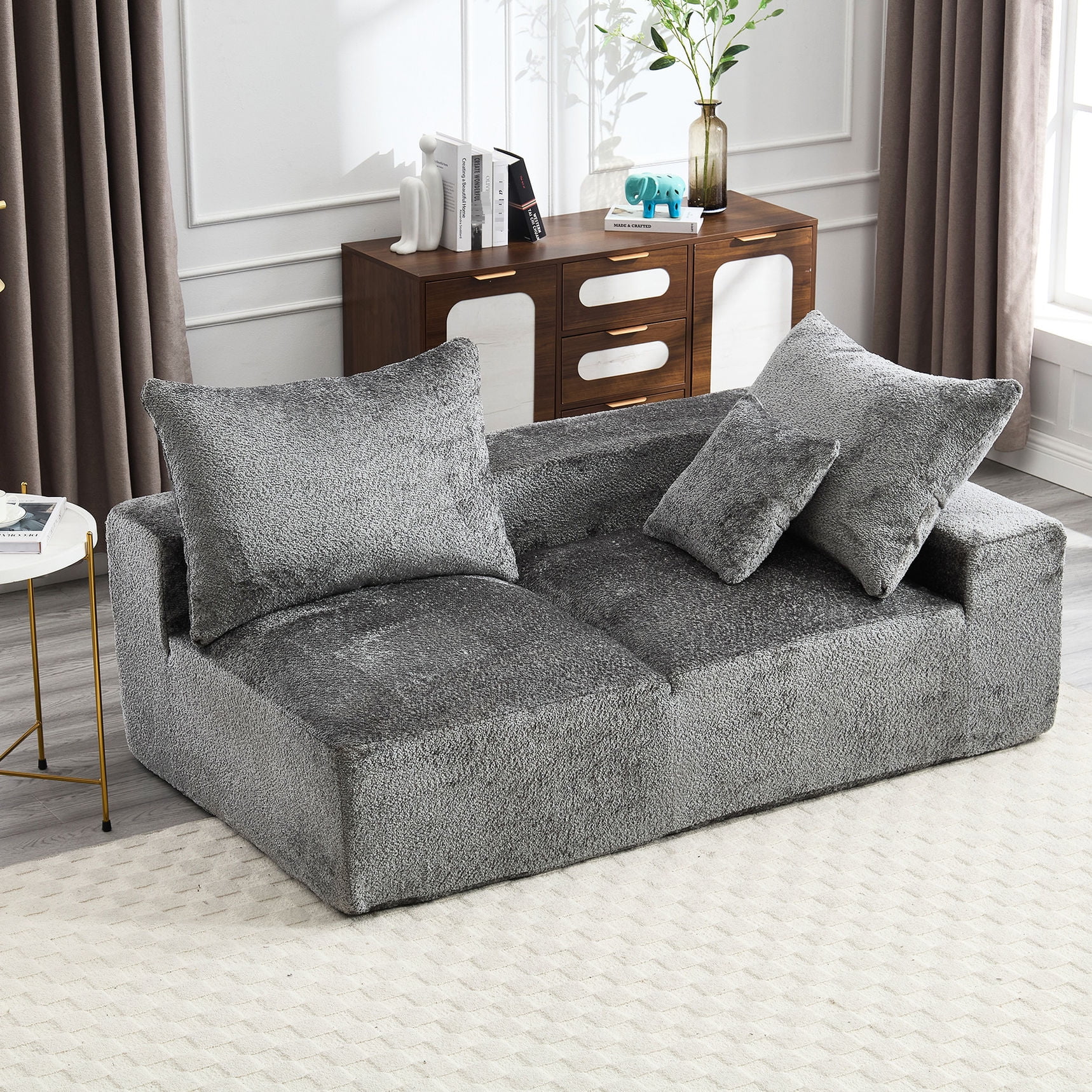 Chenille Fabric, Two - Person Design / Ideal for Lazy Lounging in ...