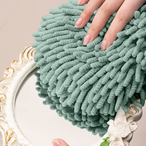 Chenille Hand Towels for Bathroom Kitchen and Bedroom,Hanging Hand ...