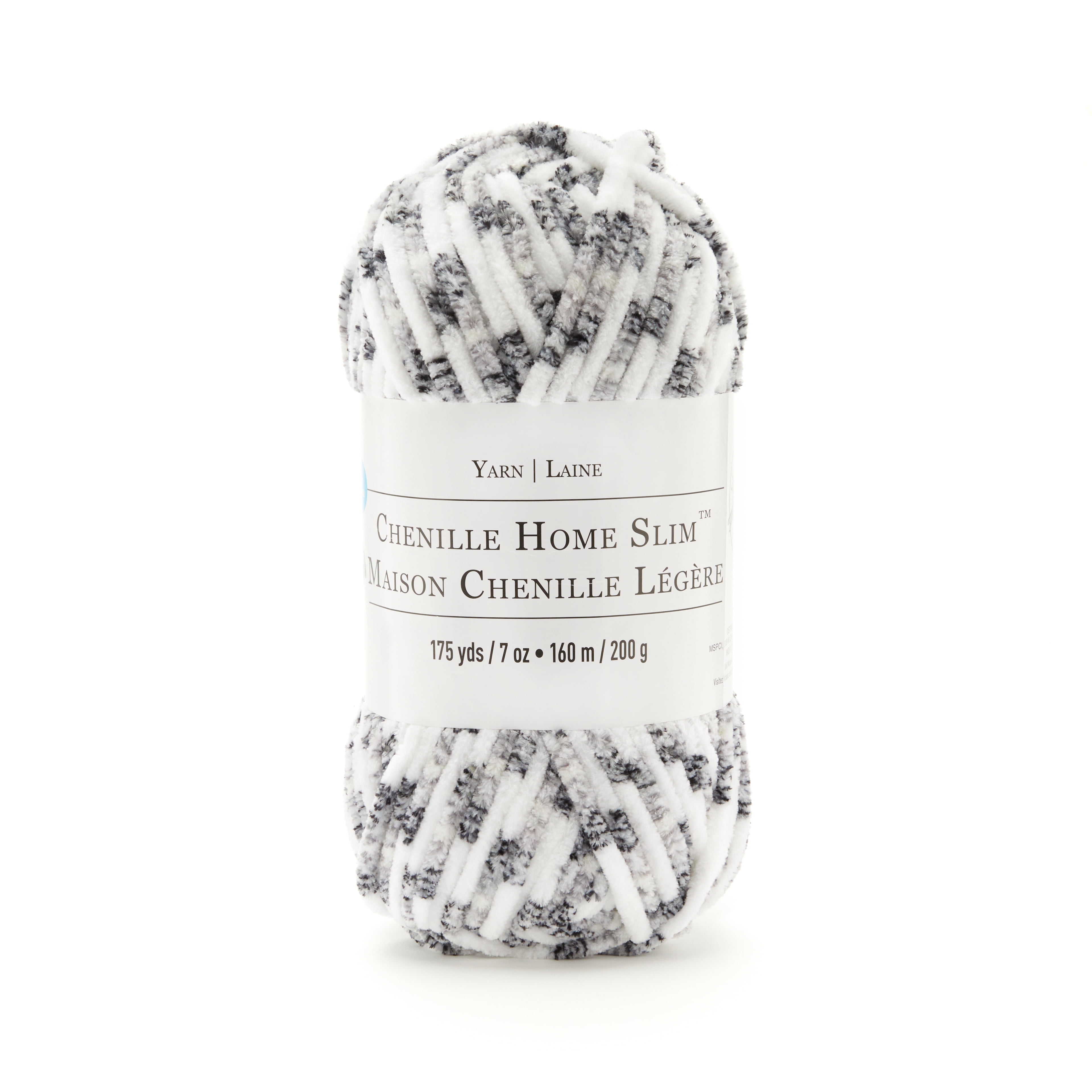 Chenille Home Slim Prints Yarn by Loops & Threads - Yarn for Knitting ...