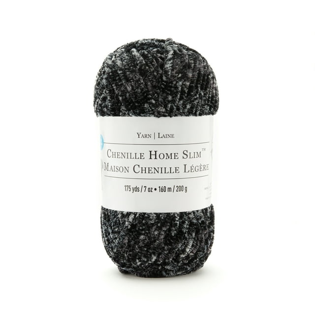 Chenille Home Slim Prints Yarn by Loops & Threads - Yarn for Knitting ...