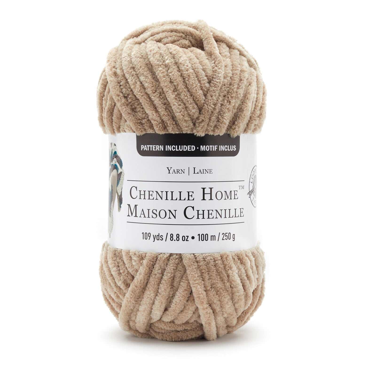 Chenille Home Yarn by Loops & Threads - Yarn for Knitting - Crochet ...