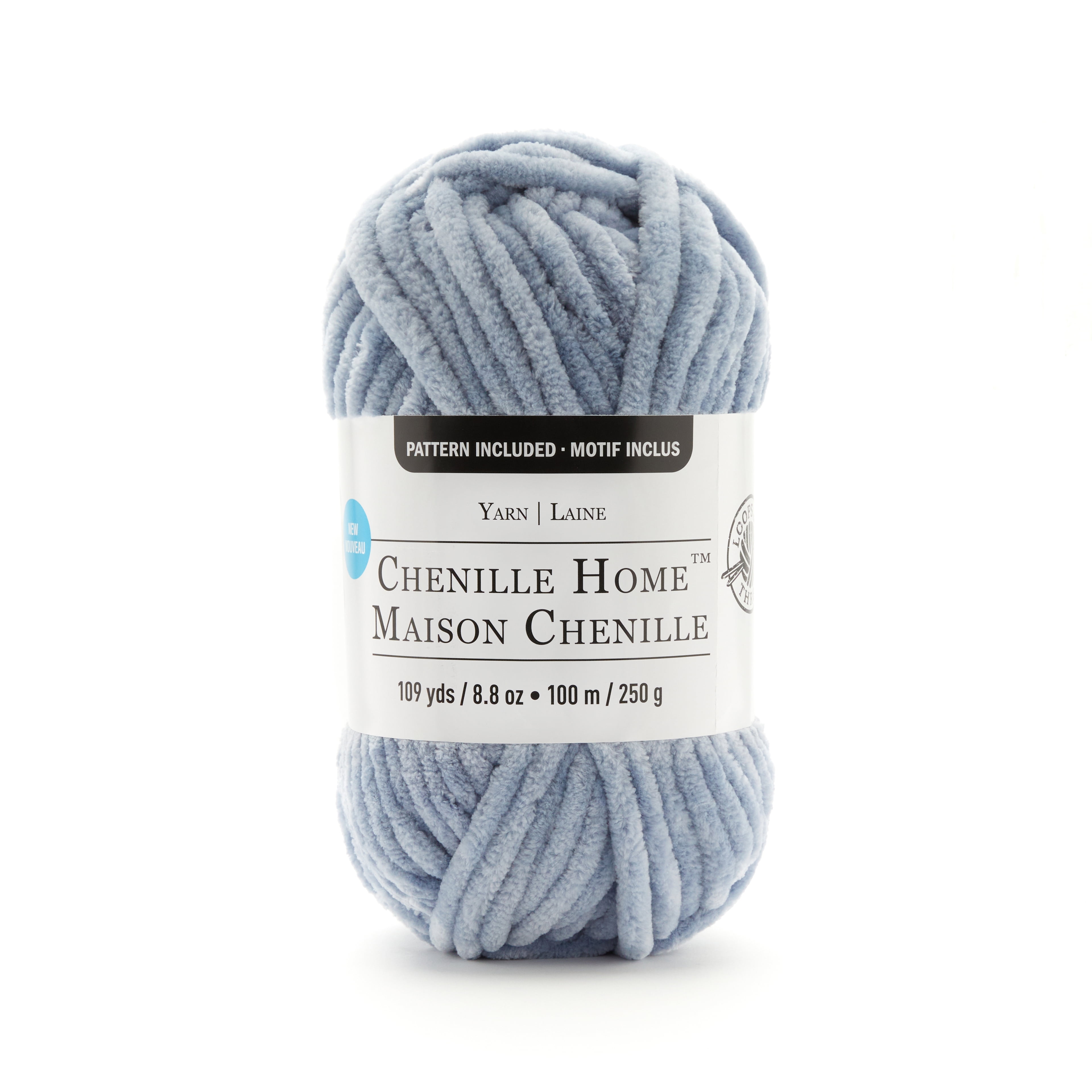 Chenille Home Yarn by Loops & Threads - Yarn for Knitting - Crochet ...
