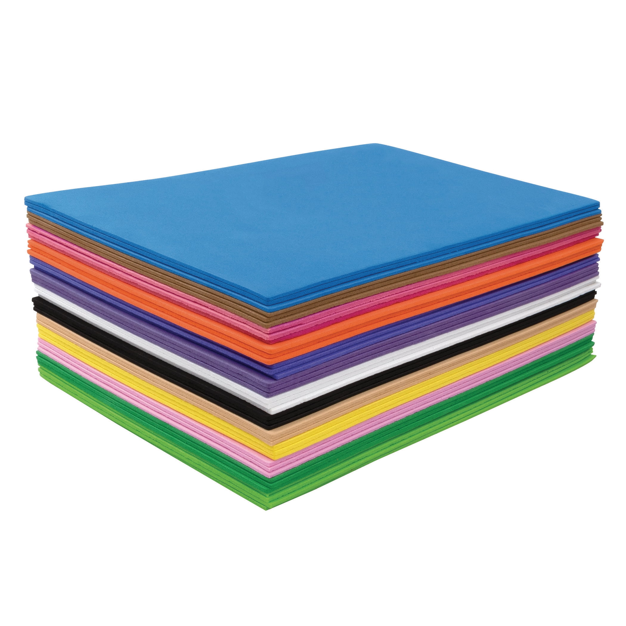 Chenille Kraft WonderFoam Art Craft Supplies, Assorted Color Foam ...