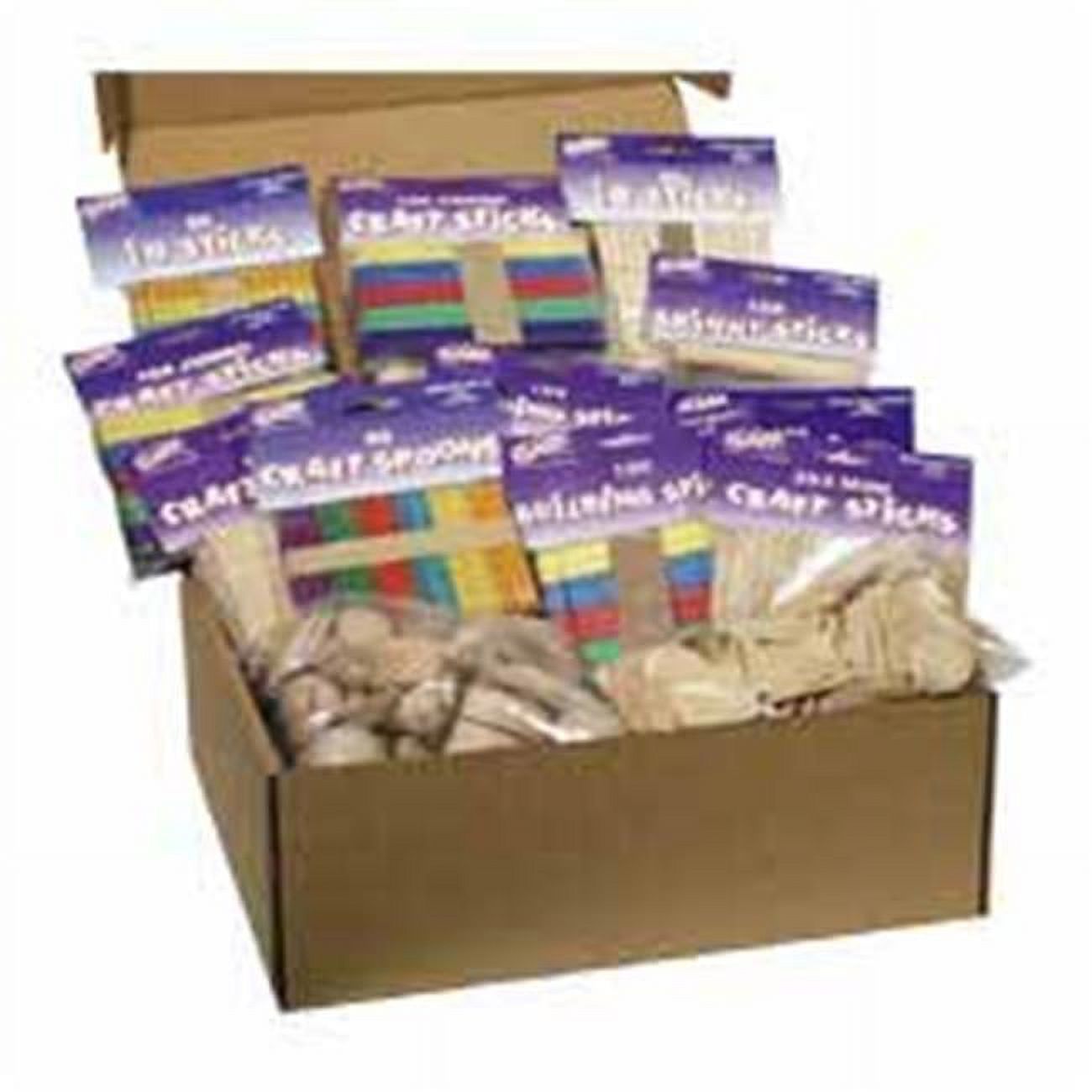 Chenille Kraft Company Wood Crafts Classroom Activities Kit - Walmart.com