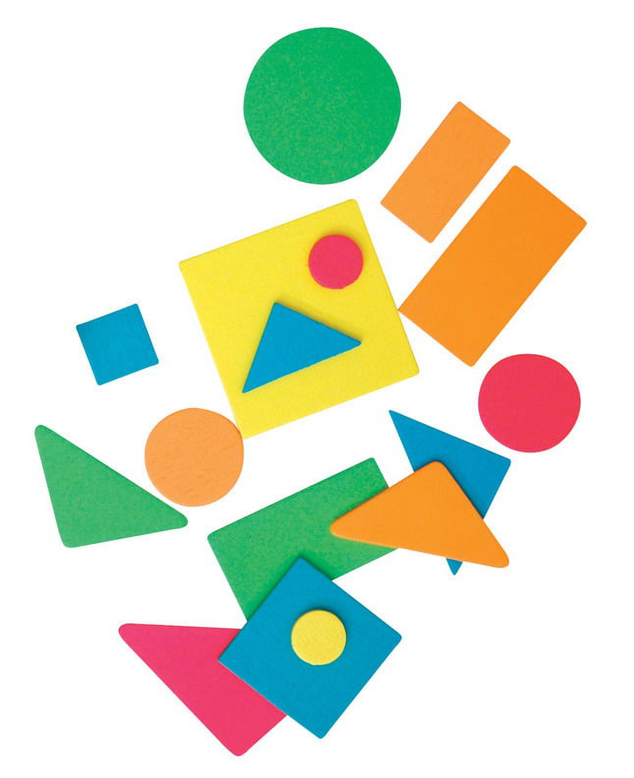 Chenille Kraft Creativity Street Wood Geometric Craft Shapes Assorted ...