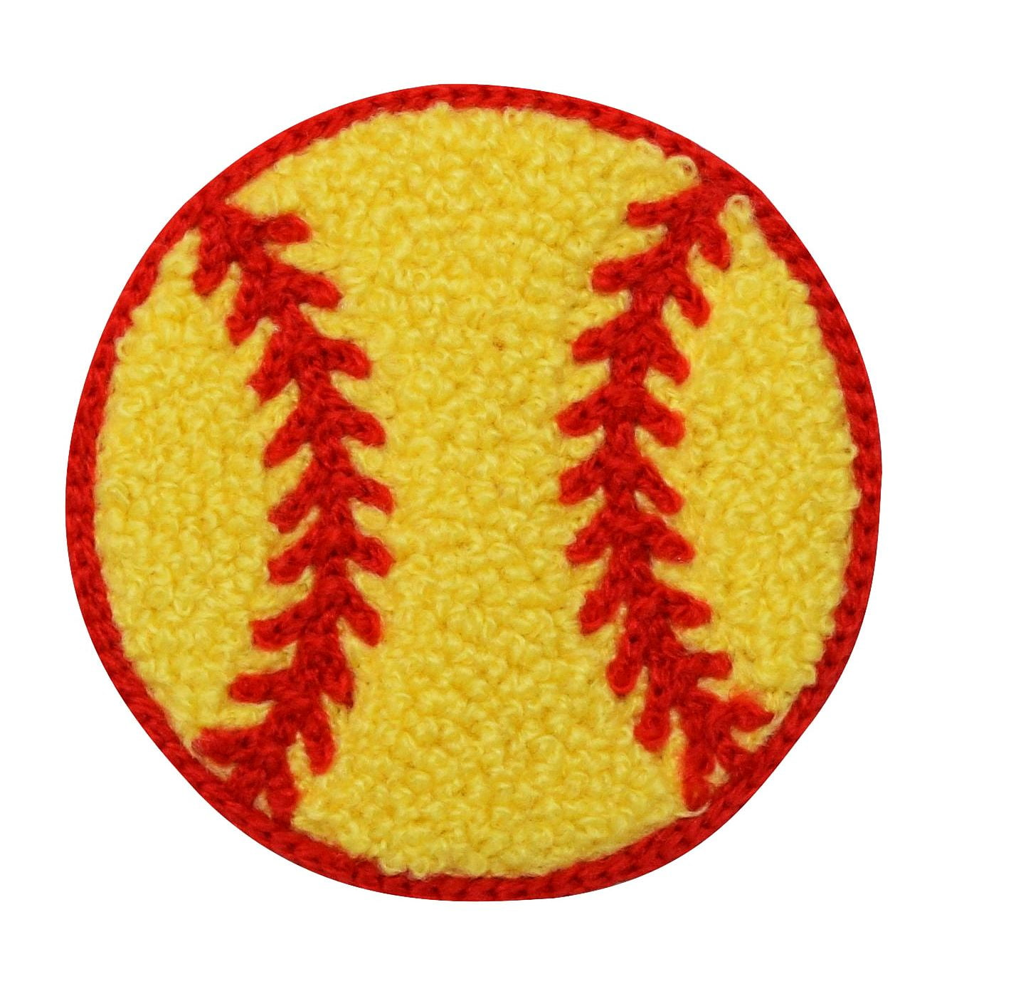 Softball Iron Patches