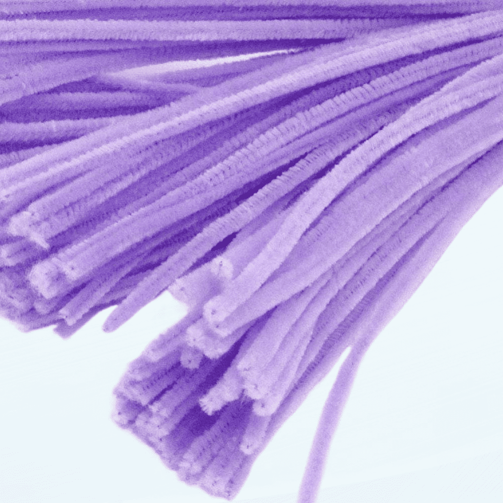 Chenille Stems, Pipe Cleaner, 12-inch (30-cm), 10-pc, Lavender ...