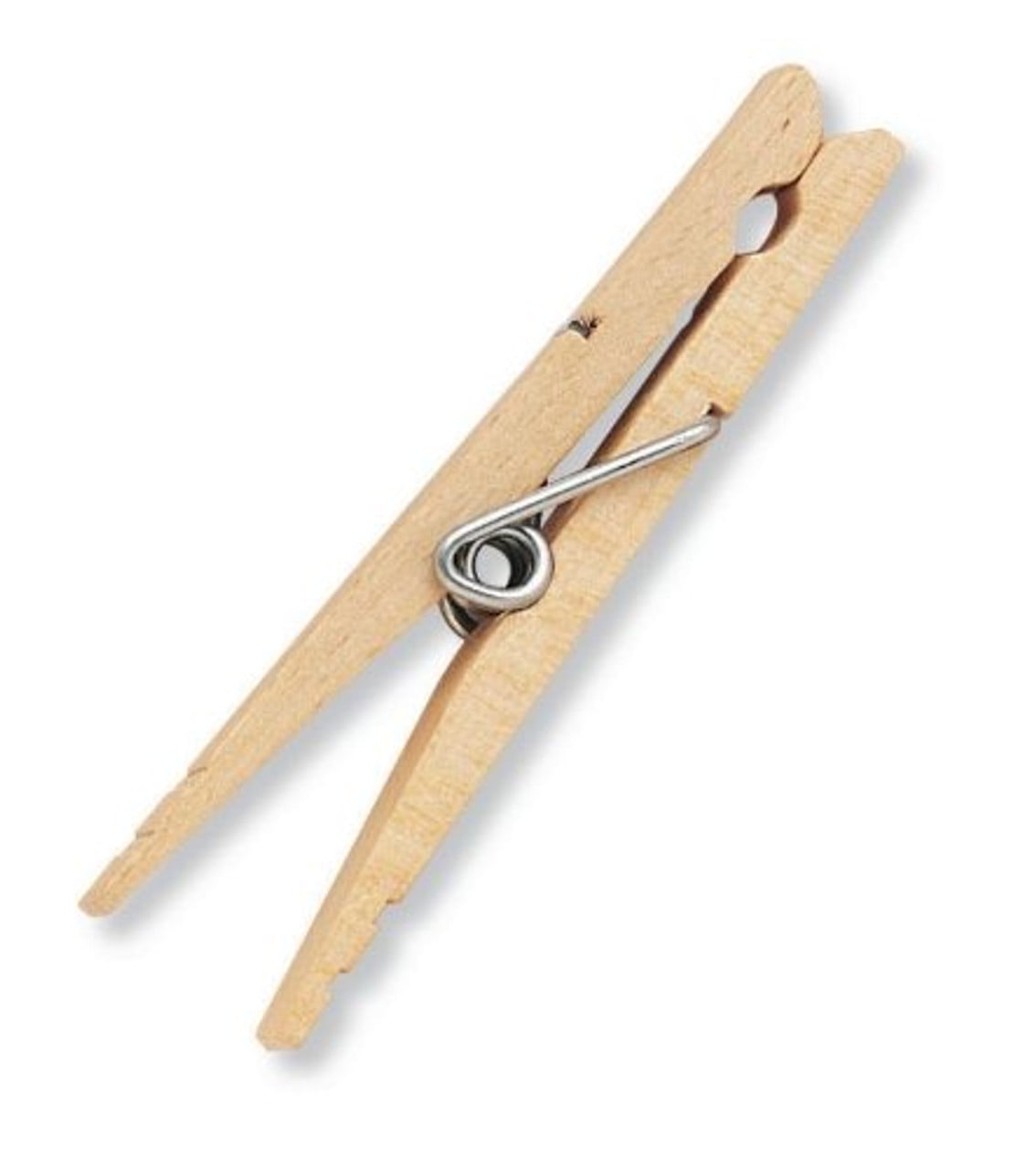 Chenillekraft Spring Clothes Pin - 3.38" Length - 50 / Pack - Natural ...