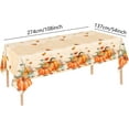 Chenran-2 Pack Thanksgiving Plastic Table cloths Xmas Plastic Table ...