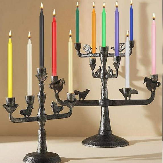 Chenran-24 pcs Mini Colored Candle Chimes, Spell Candles, Unscented, 10cm-4Inch Tall, 0.4 Inch ...