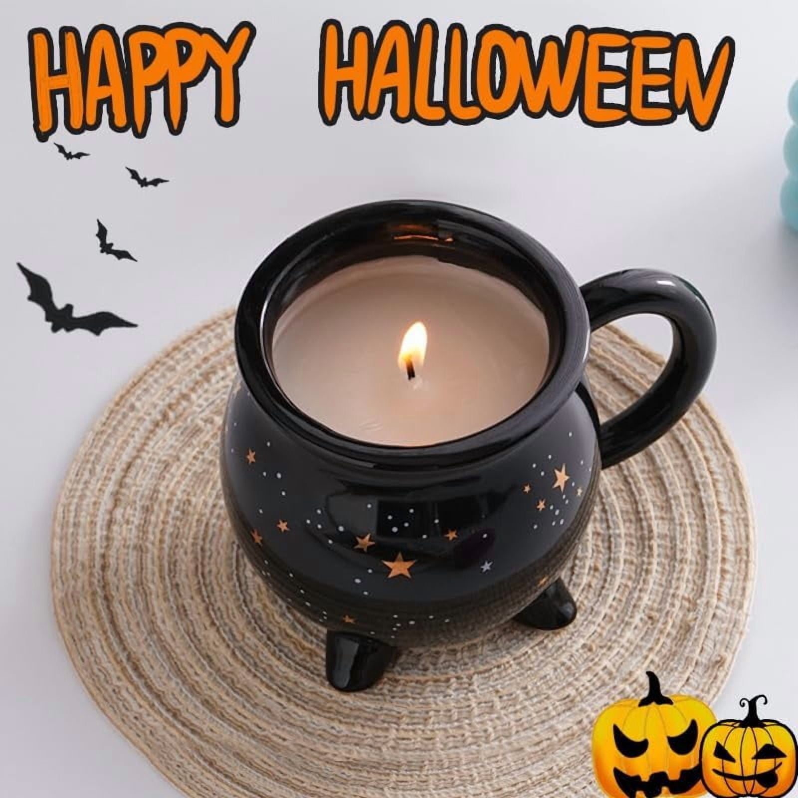 Chenran-Astral Cauldron Coffee Mug 300ml/10oz Black Ceramic Witch Mugs ...