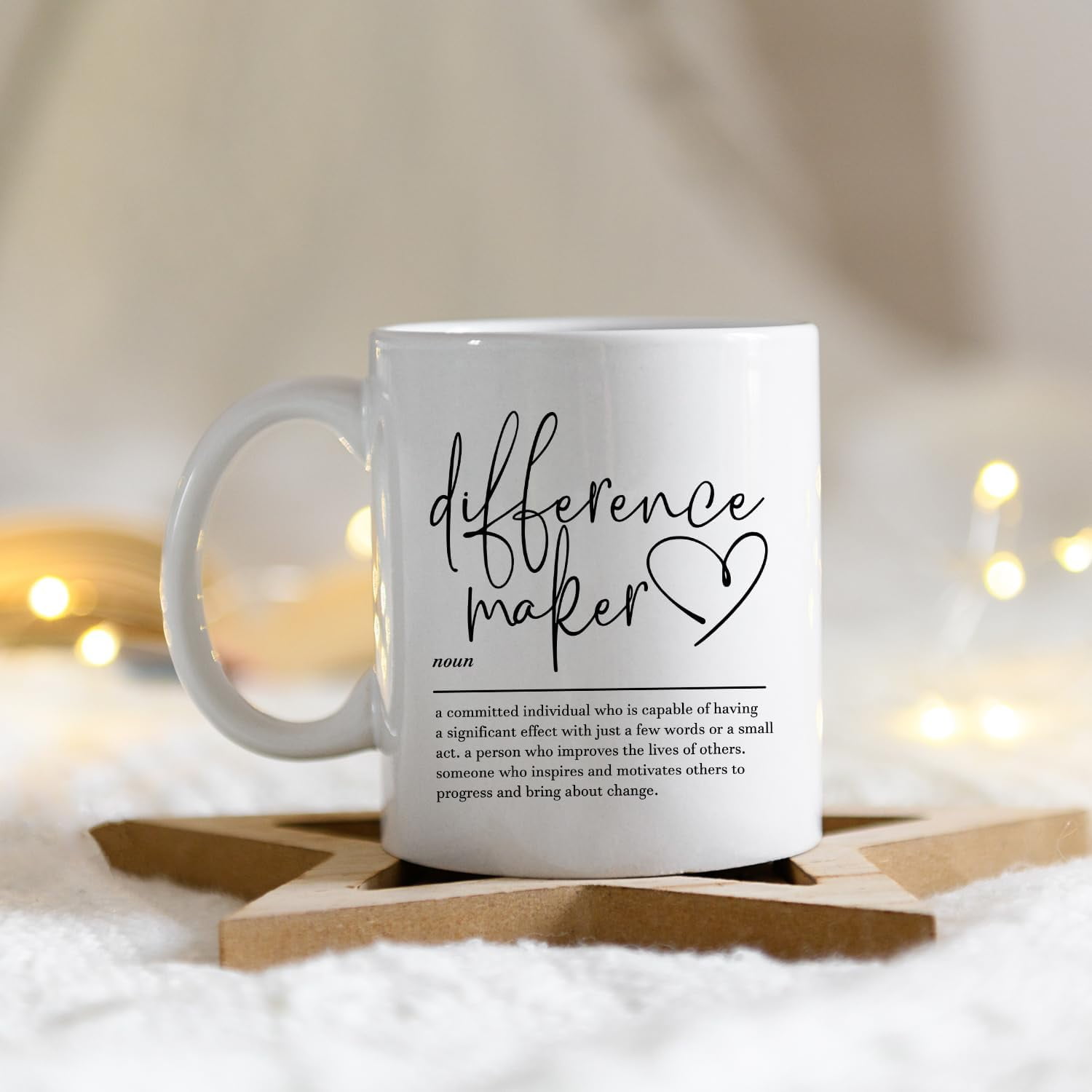 Chenran-Difference Maker Definition Mug,Difference Maker Coffee Cup 11 ...