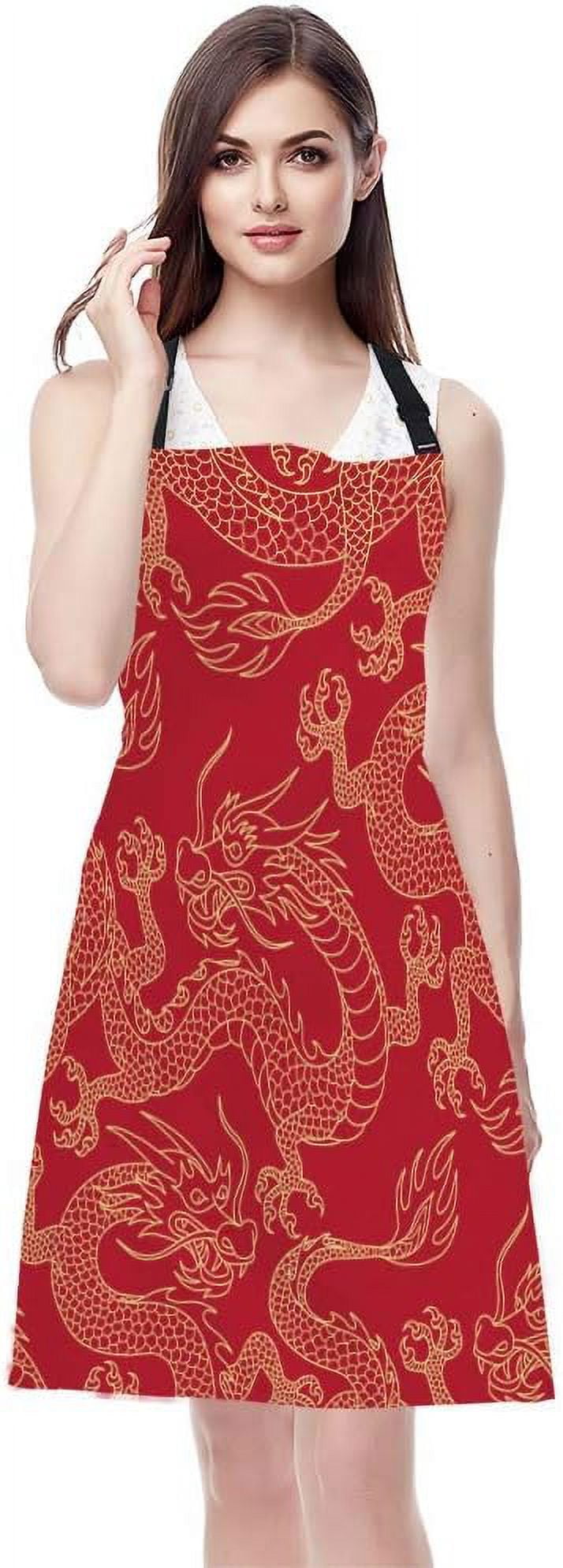 Chenran-Dragon Aprons Chinese Traditional Culture Tattoo Power Symbol ...