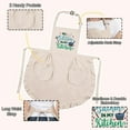 Chenran-Funny Cooking Aprons for Women, Cute Embroidered Womens Kitchen Apron w/Pockets for ...