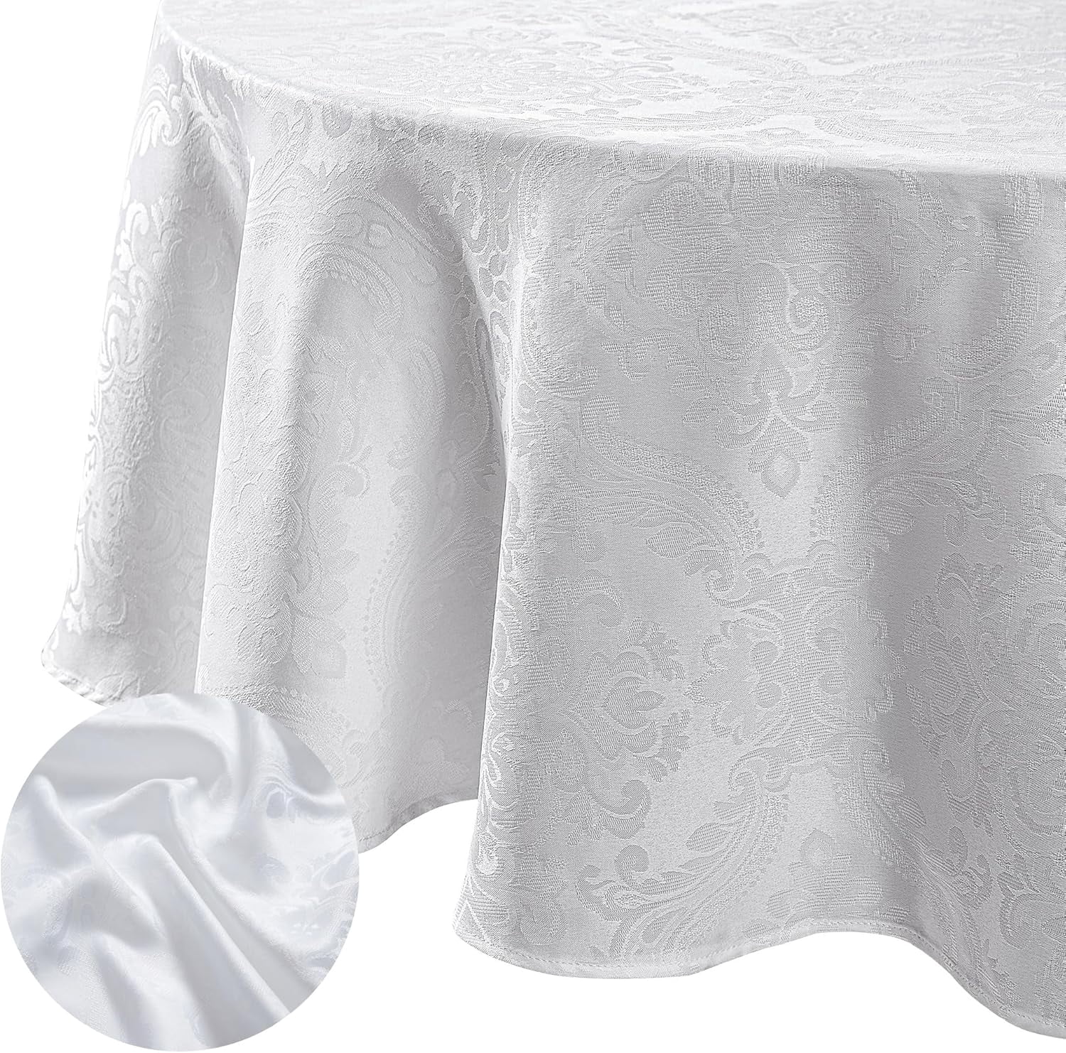 Chenran-Home Fashions Caiden Elegance Damask Waterproof, Stain ...
