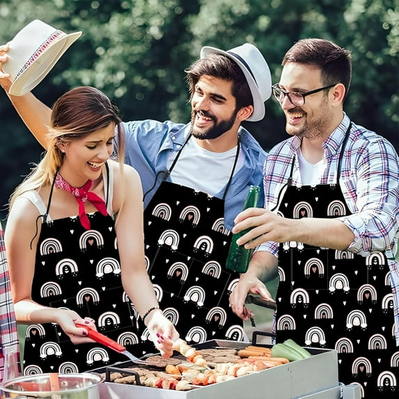 Chenran-Men Kitchen Cooking Aprons,Adjustable cute cooking aprons for women with pockets Funny ...