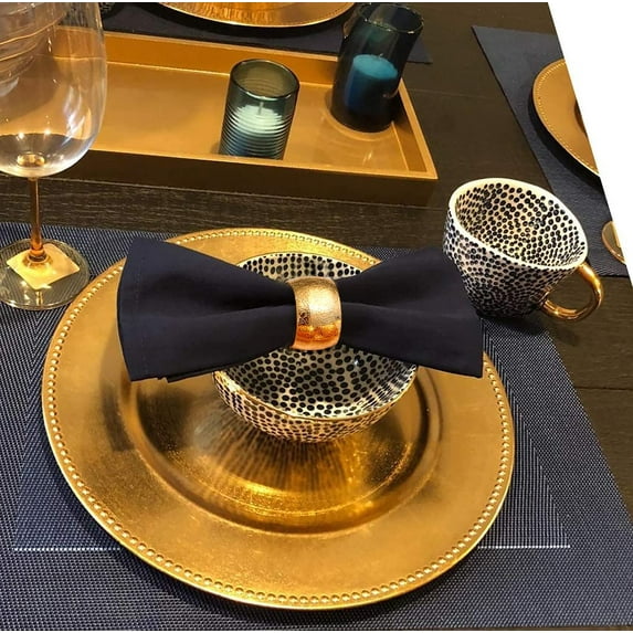 Chenran-Napkin Rings - Round Napkin Holder Rings for Dinning Table ...