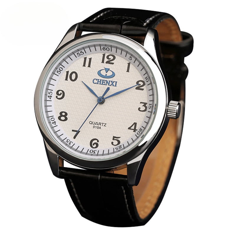 Chenxi Fashion Casual Models Couple Watch Waterproof Mechanical Quartz Watch Workplace White ...