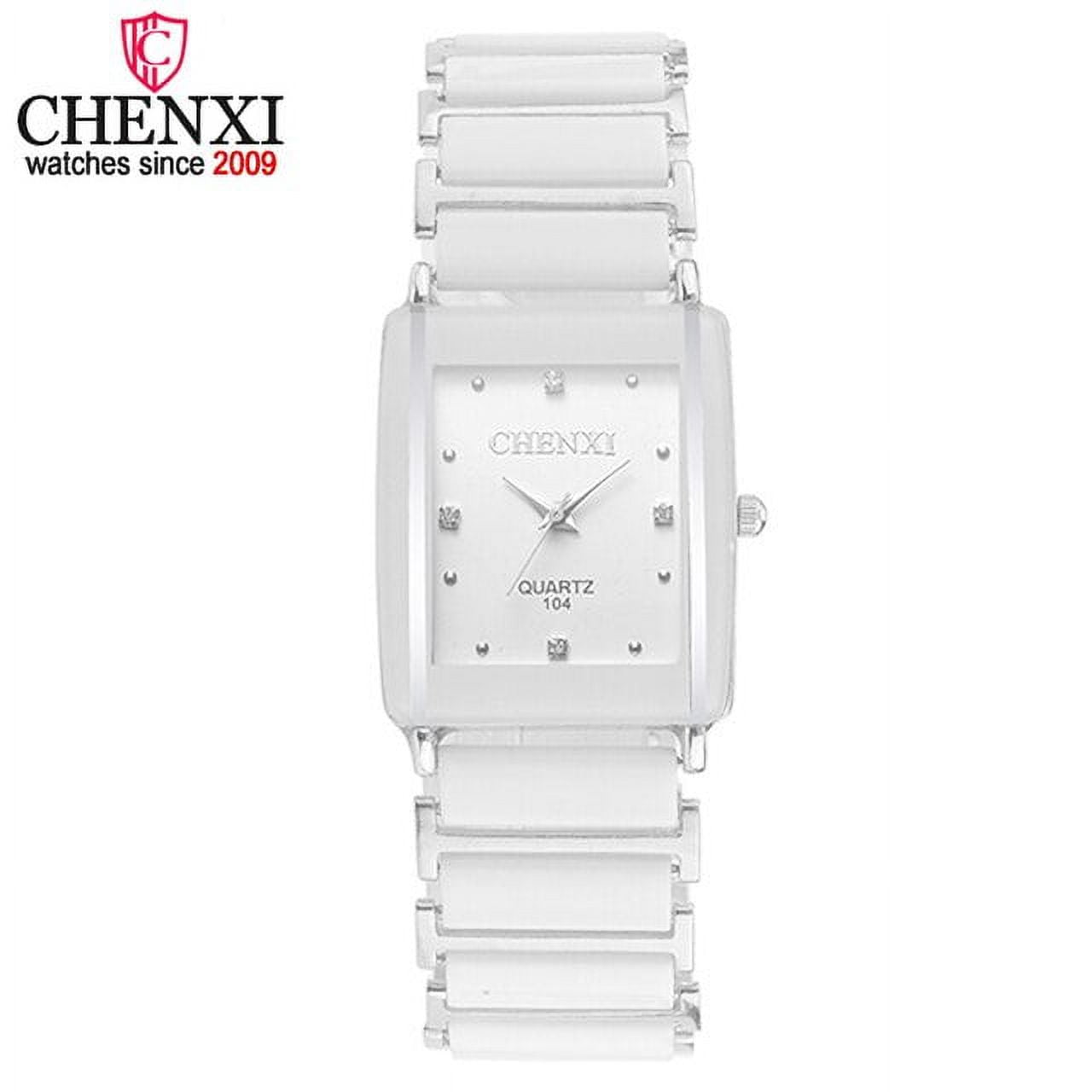 Chenxi Luxury Brand Lover's Watches Men Or Women Quartz Watch Man Anti-ceramic Strap Waterproof ...