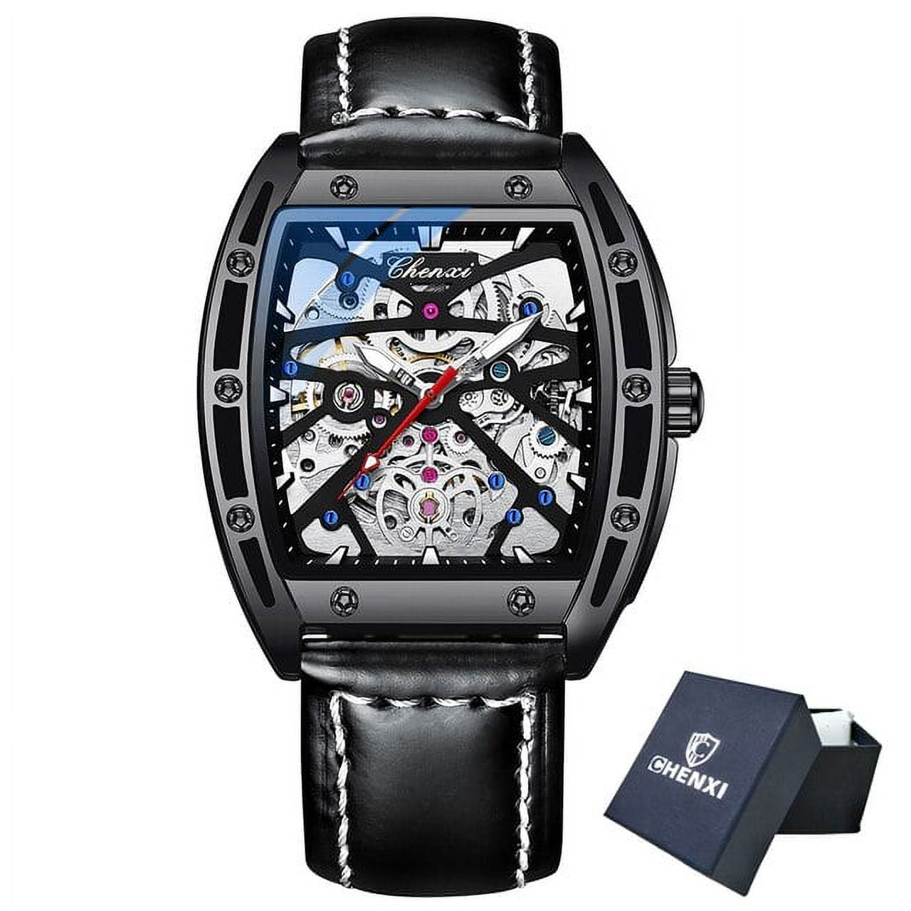 Chenxi Luxury Brand Mens Mechanical Wristwatches Business Waterproof Luminous Watch Men ...