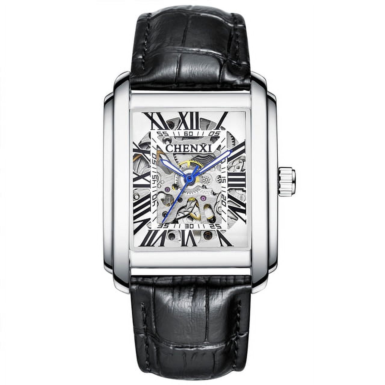 Chenxi Luxury Gold Automatic Watch Men Business Waterproof Skeleton Tourbillon Mechanical ...