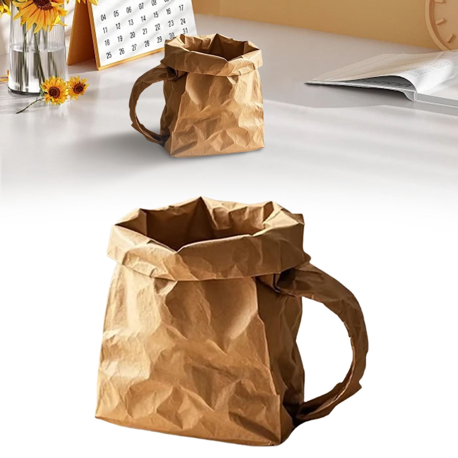 ChenyG Paper Bag Mug Colleague'S Birthday Paper Bag Shaped Mug Cute ...
