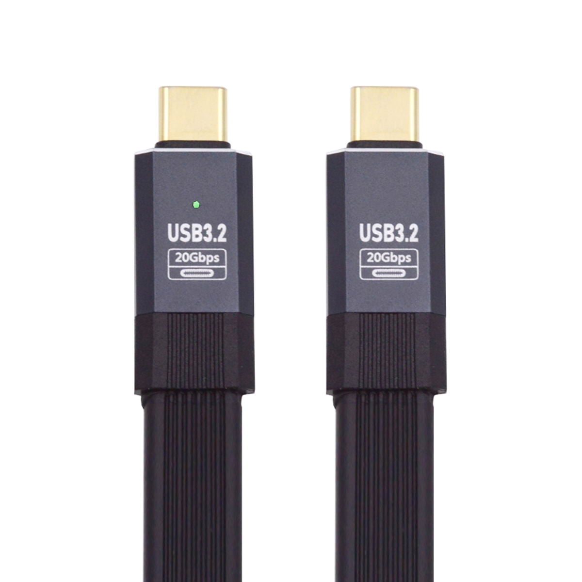 Chenyang 0.8M USB4 Cable 20Gbps Flat Slim FPC Cable with 100W and 8K@60Hz 5K@60Hz USB4.0 ...