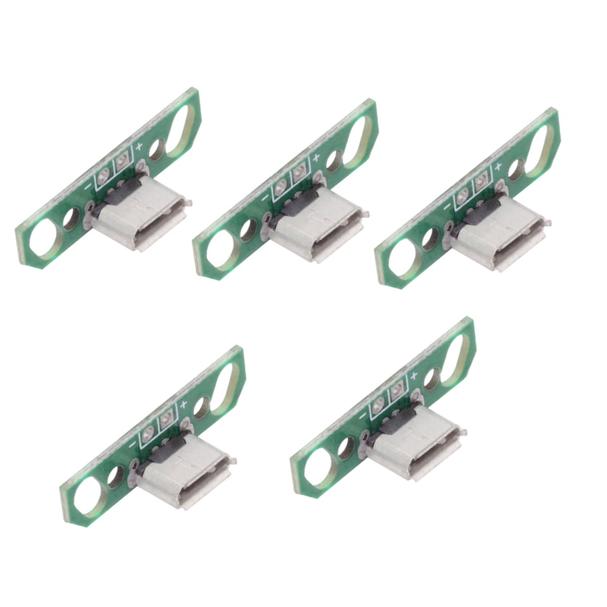 Chenyang 5pcs/set DIY OEM Micro USB2.0 Female Receptacle Socket ...