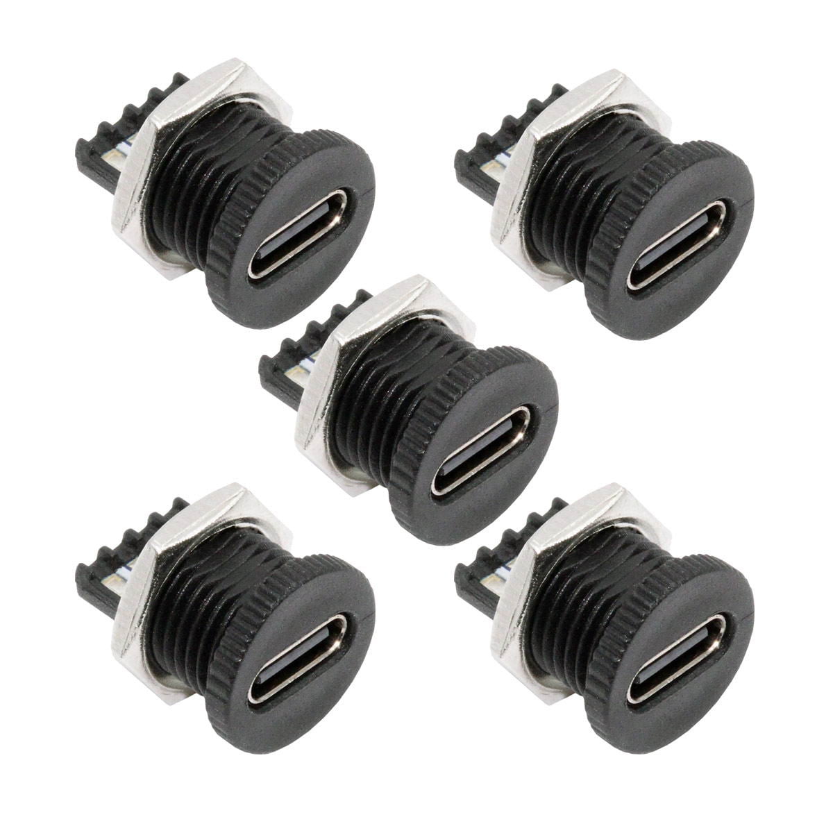 Chenyang 5pcs/set DIY OEM Type C Female Socket Connector to 6Pin PCBA ...