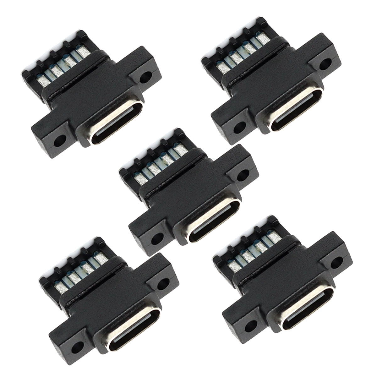 Chenyang 5pcs/set DIY OEM Type C Female Socket Connector to 6Pin PCBA ...