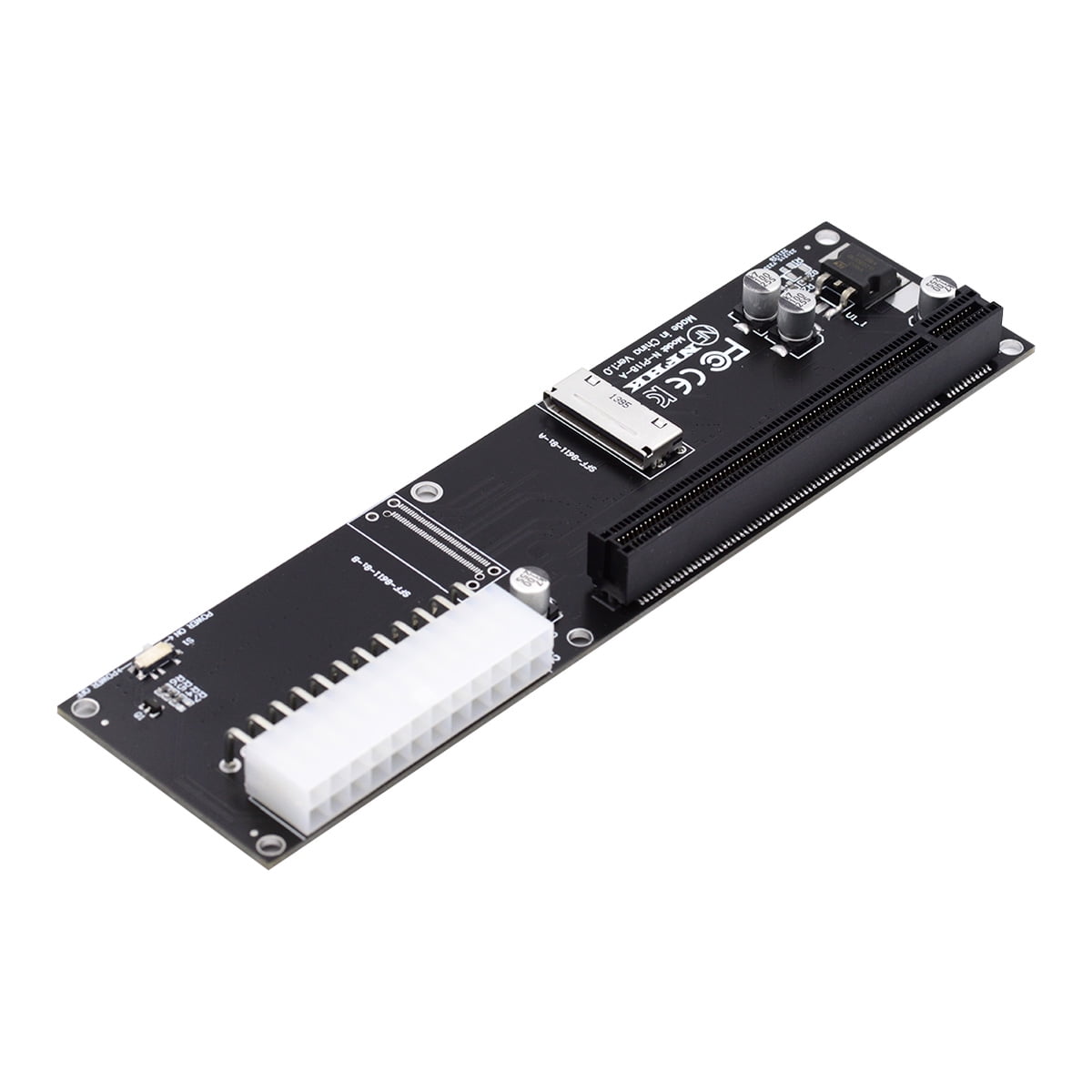 Chenyang 8x Oculink SFF-8612 8611 to PCIE PCI-Express 16x Adapter with ATX 24pin Power Port for ...