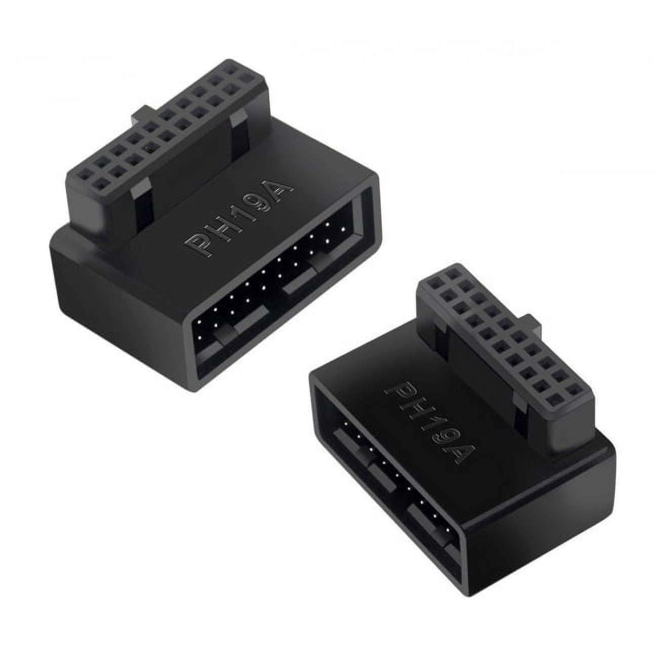 Chenyang CY 1Set USB 3.0 20pin Male to Female Extension Adapter Up Down ...