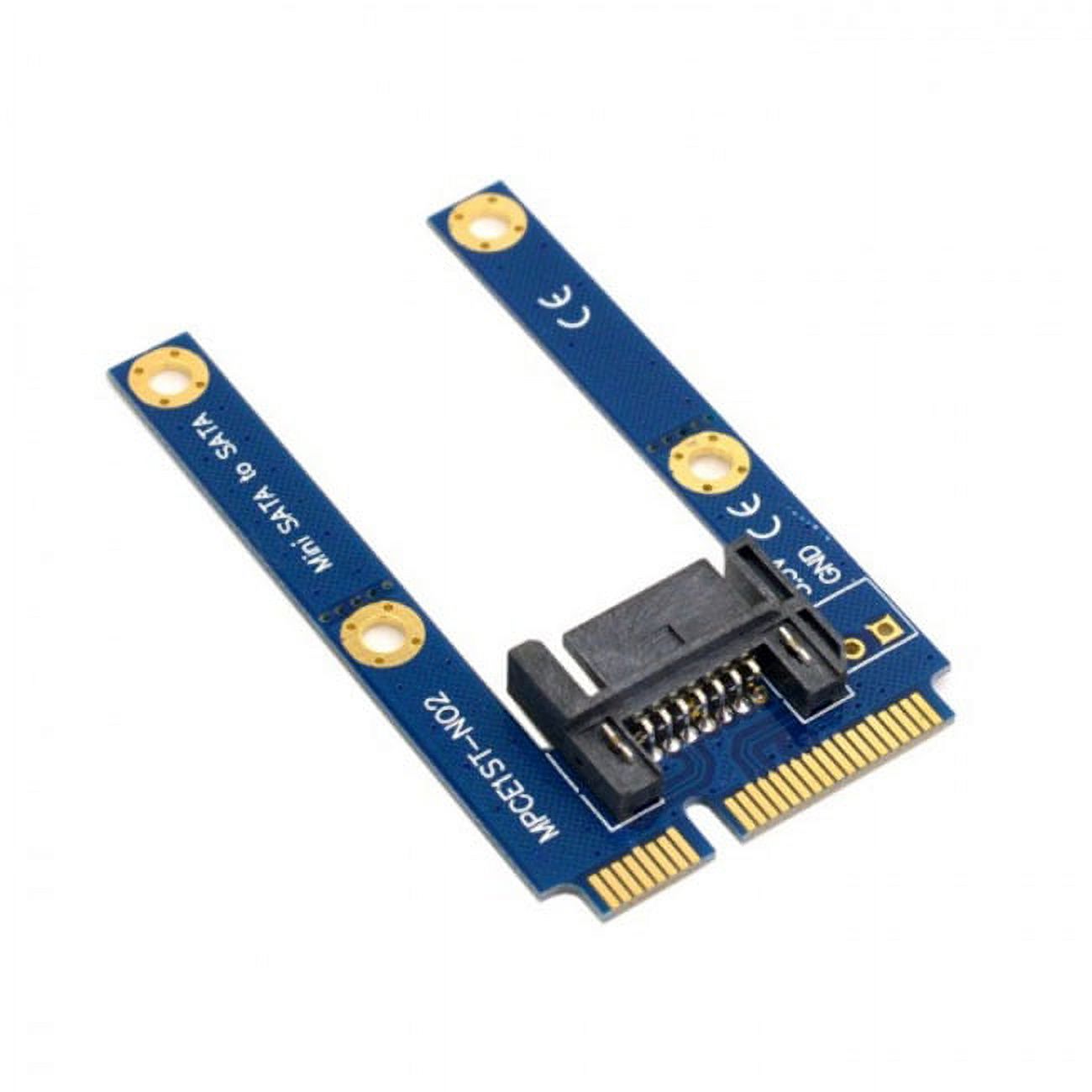 Chenyang CY 50mm Mini PCI-E mSATA SSD to Flat SATA 7pin Hard Disk Drive ...