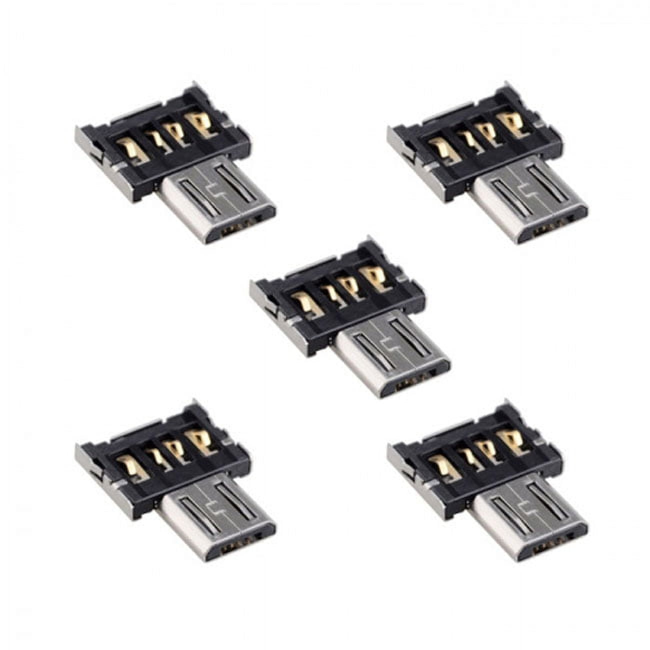 Chenyang CY 5pcs Ultra Mini DM Micro USB 5pin OTG Adapter Connector for ...