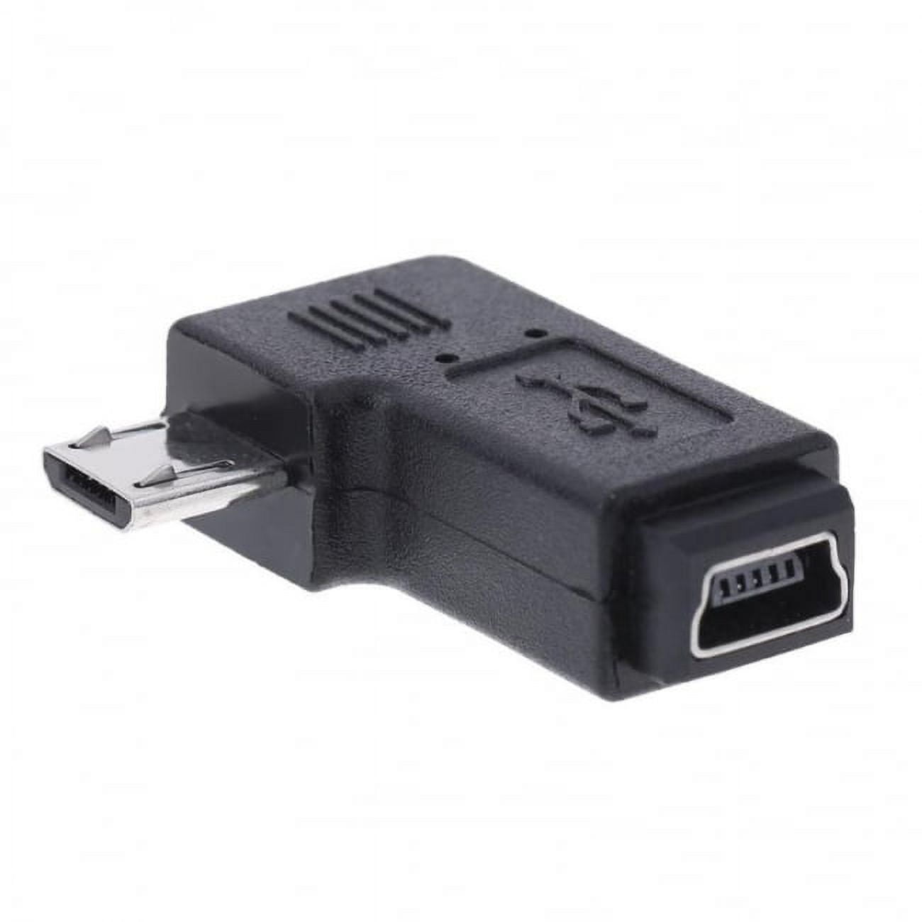 Chenyang CY 90 Degree Left Angled Mini USB Female to Micro USB Male ...