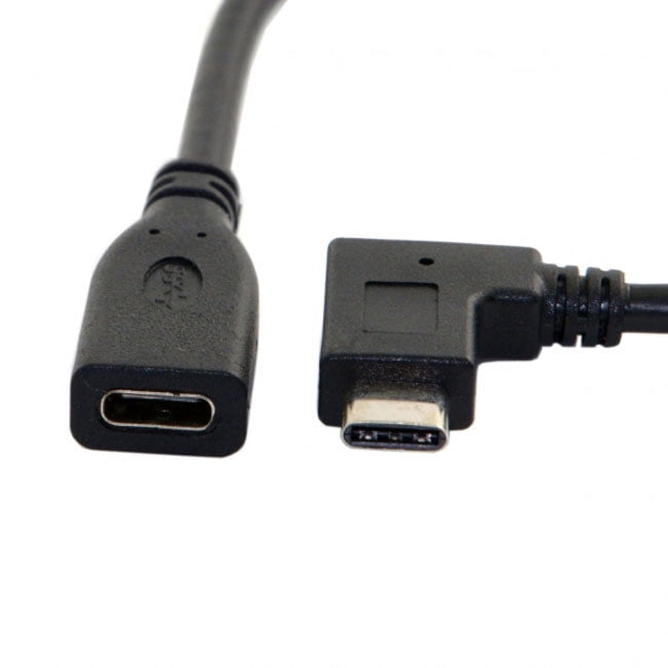 Chenyang CY 90 Degree Right Angled USB-C USB 3.1 Type C Male to Female ...