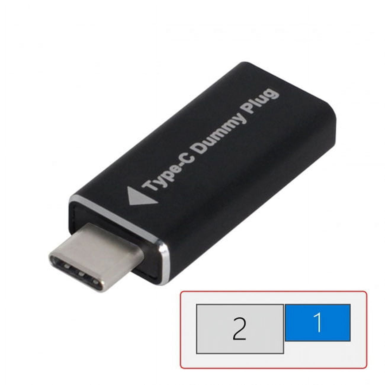 Chenyang CY CY Virtual Display Adapter USB-C Type-C DDC EDID Dummy Plug ...
