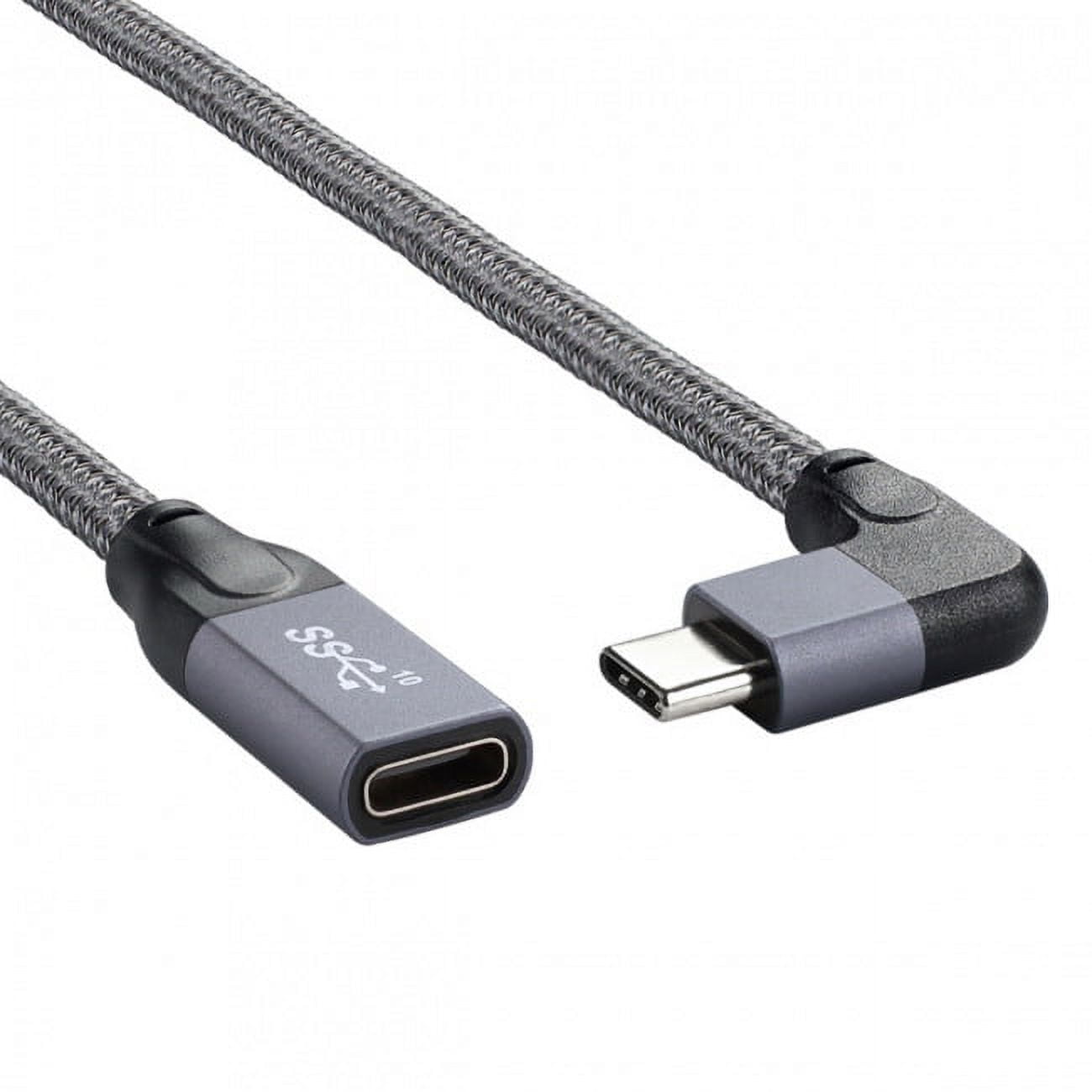Chenyang CY Left Right Angled USB-C USB 3.1 Type C Male to Female ...