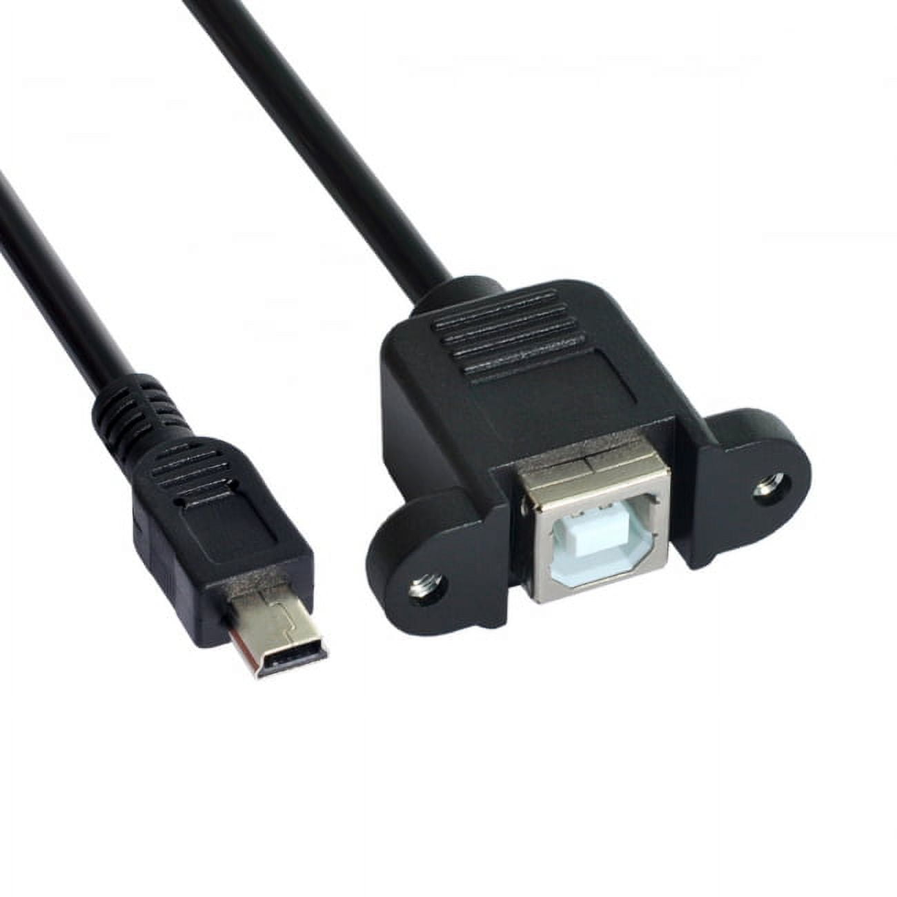 Chenyang CY Mini USB 5pin Male to USB B Female Panel Mount Type Cable ...
