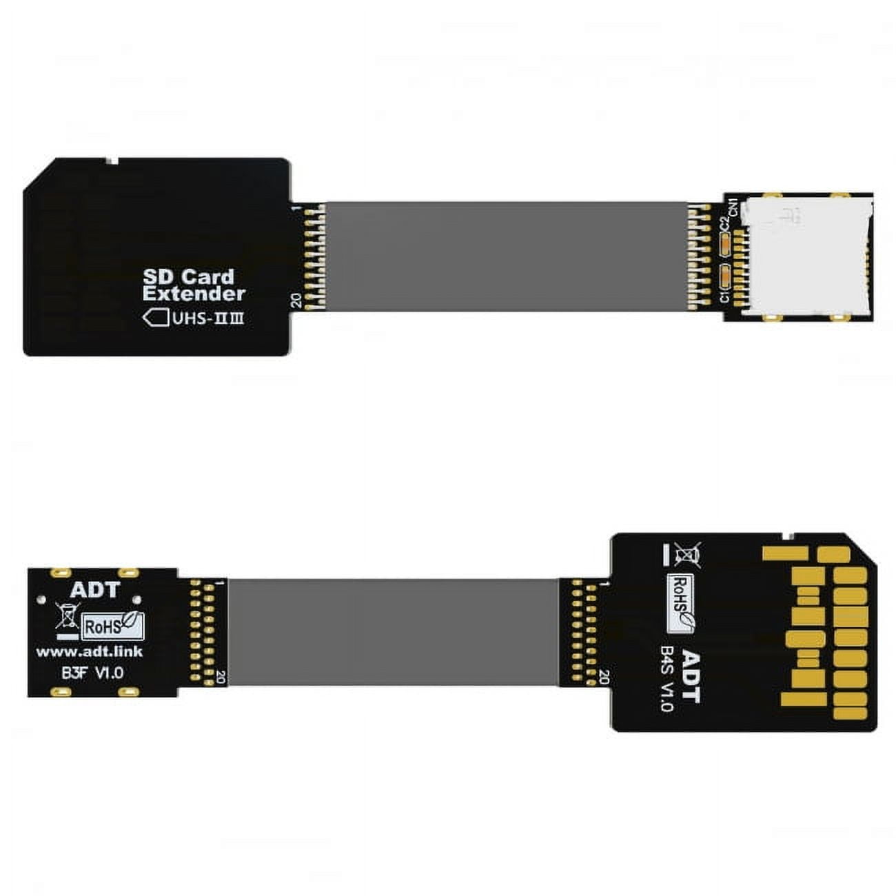Chenyang CY SD Male Extender to TF Micro Card Female Extension Cable ...