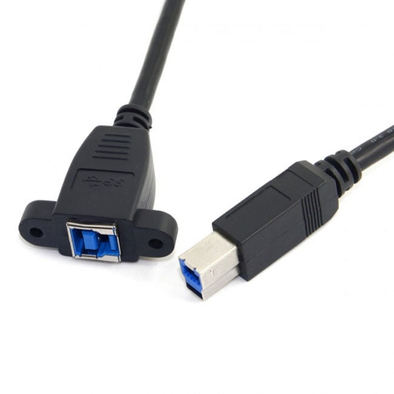 Chenyang CY Super Speed USB 3.0 Back Panel Mount B Female To Male B ...