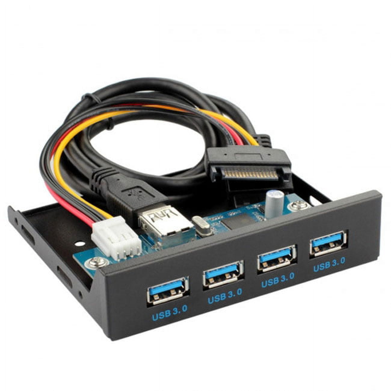 Chenyang CY USB 3.0 HUB 4 Ports Front Panel to Motherboard 20Pin ...