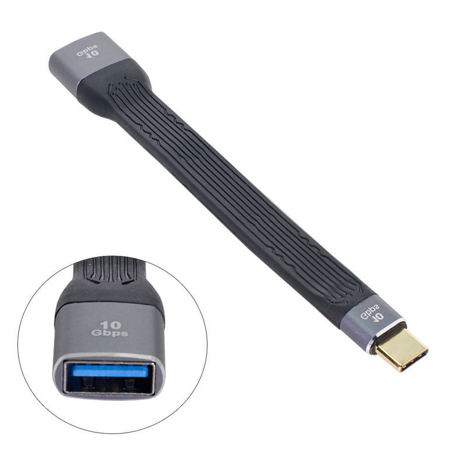 Chenyang CY USB 3.1 Type C Male Host to USB3.0 Type A Female OTG Flat ...