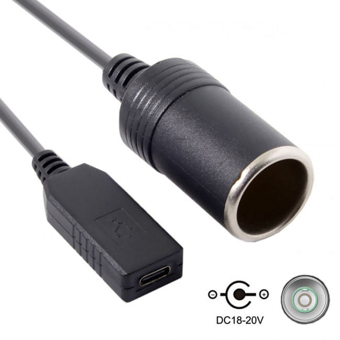 Chenyang CY USB 3.1 Type C USB-C to Car Receptacle Charger Cable 20V ...