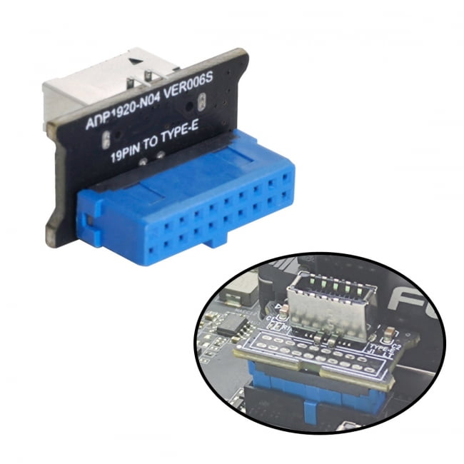 Chenyang CY Vertical USB 3.1 Front Panel Socket Key-A Type-E to USB 3.0 ...
