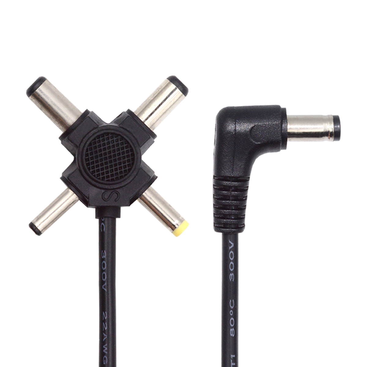 Chenyang DC 5.5mm Plug to 4-in-1 DC 5V 5.5x2.5mm 5.5x2.1mm 4.0x1.7mm 3 ...